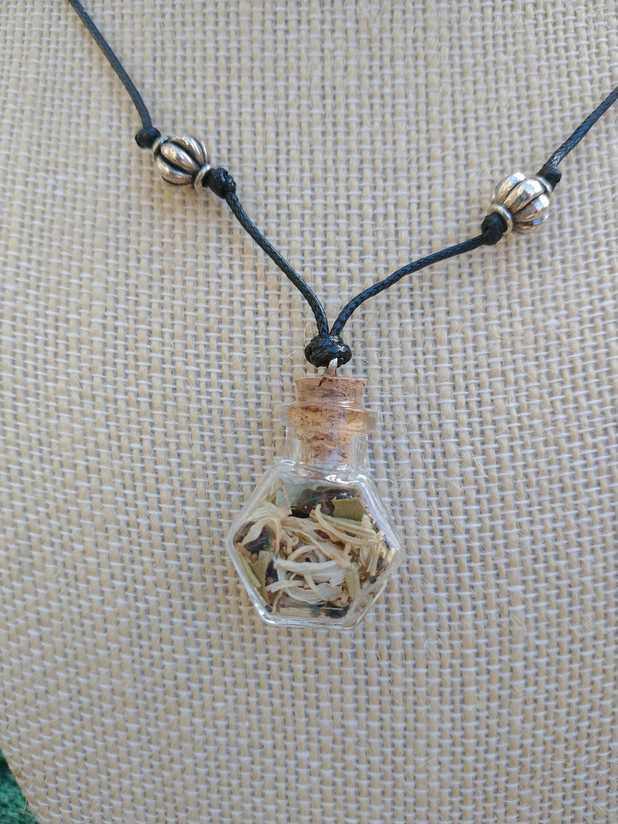 Spell Charm Necklace ~ Protection – Rose of the Wood